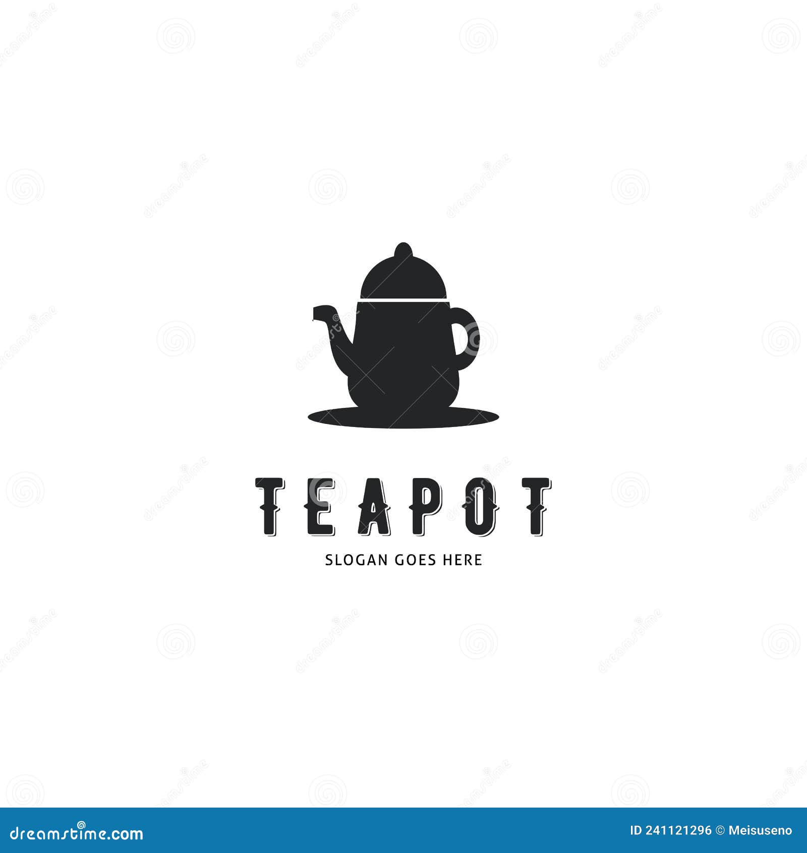 Teapot Icon Vector Logo Template Illustration Design Stock Vector ...