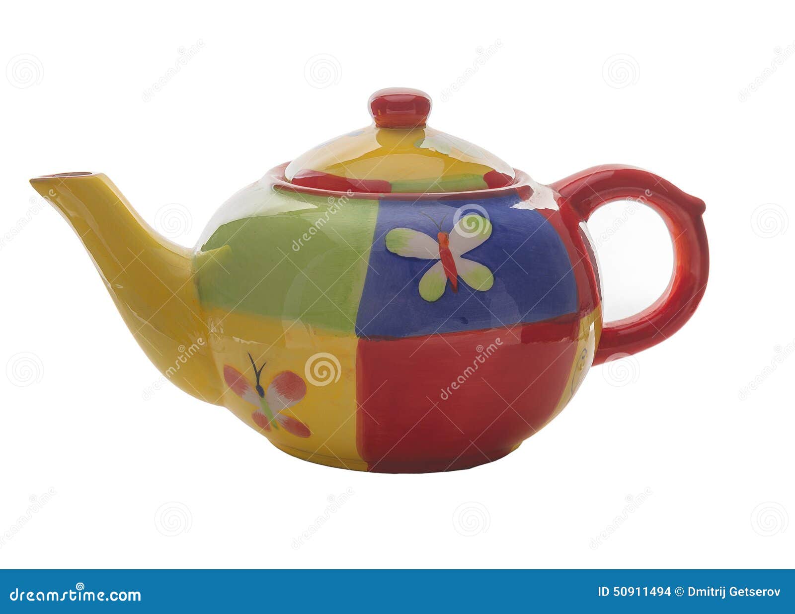 Teapot with patterns stock photo. Image of colorful, utensil - 50911494