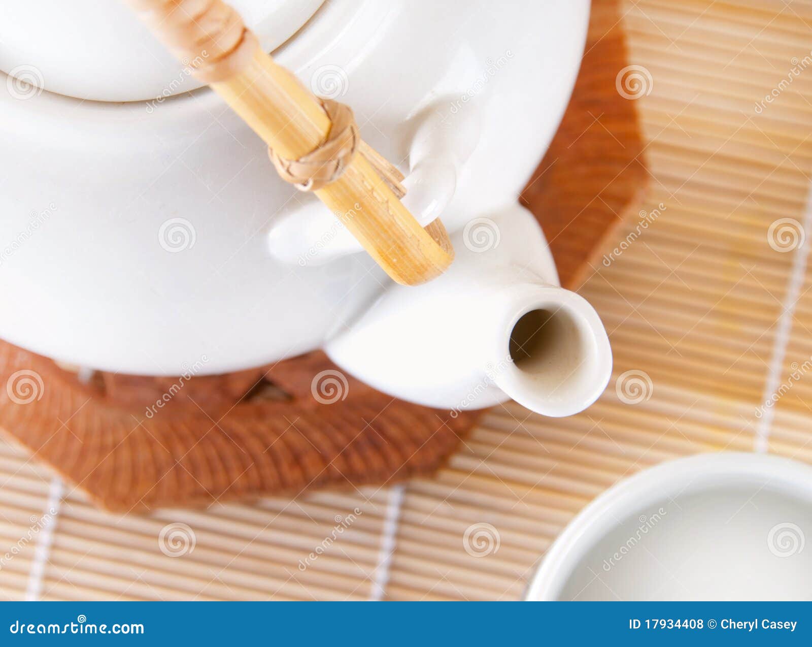 Teapot spout stock photo. Image of bamboo, chinese, tradtion - 17934408