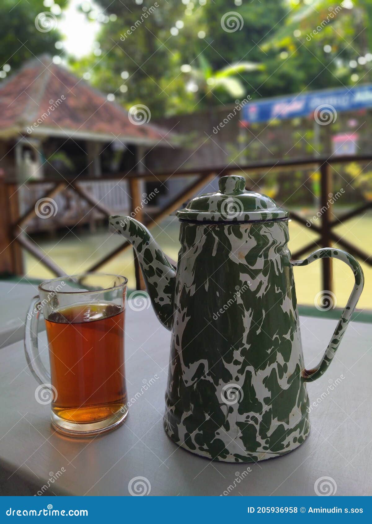 Teapot tradisional of java stock photo. Image of java - 205936958