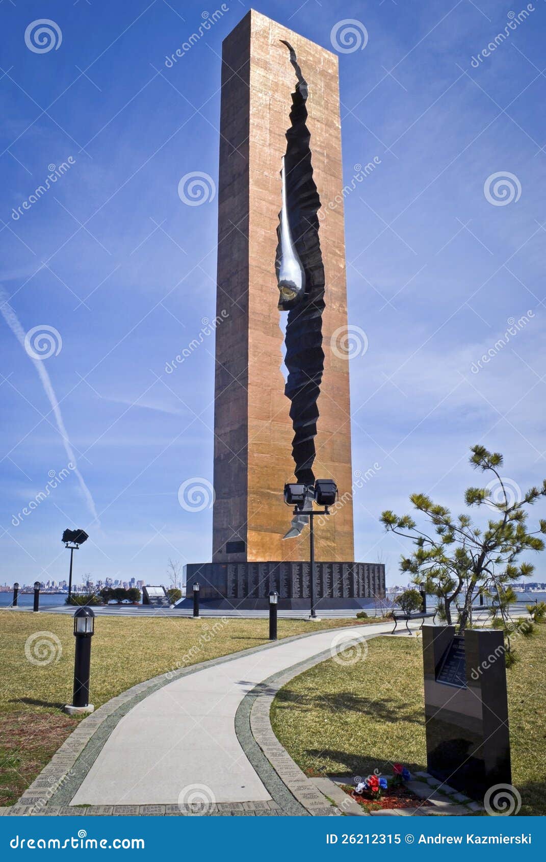 Tear Drop Monument Memorial Park Editorial Image - Image of drop ...