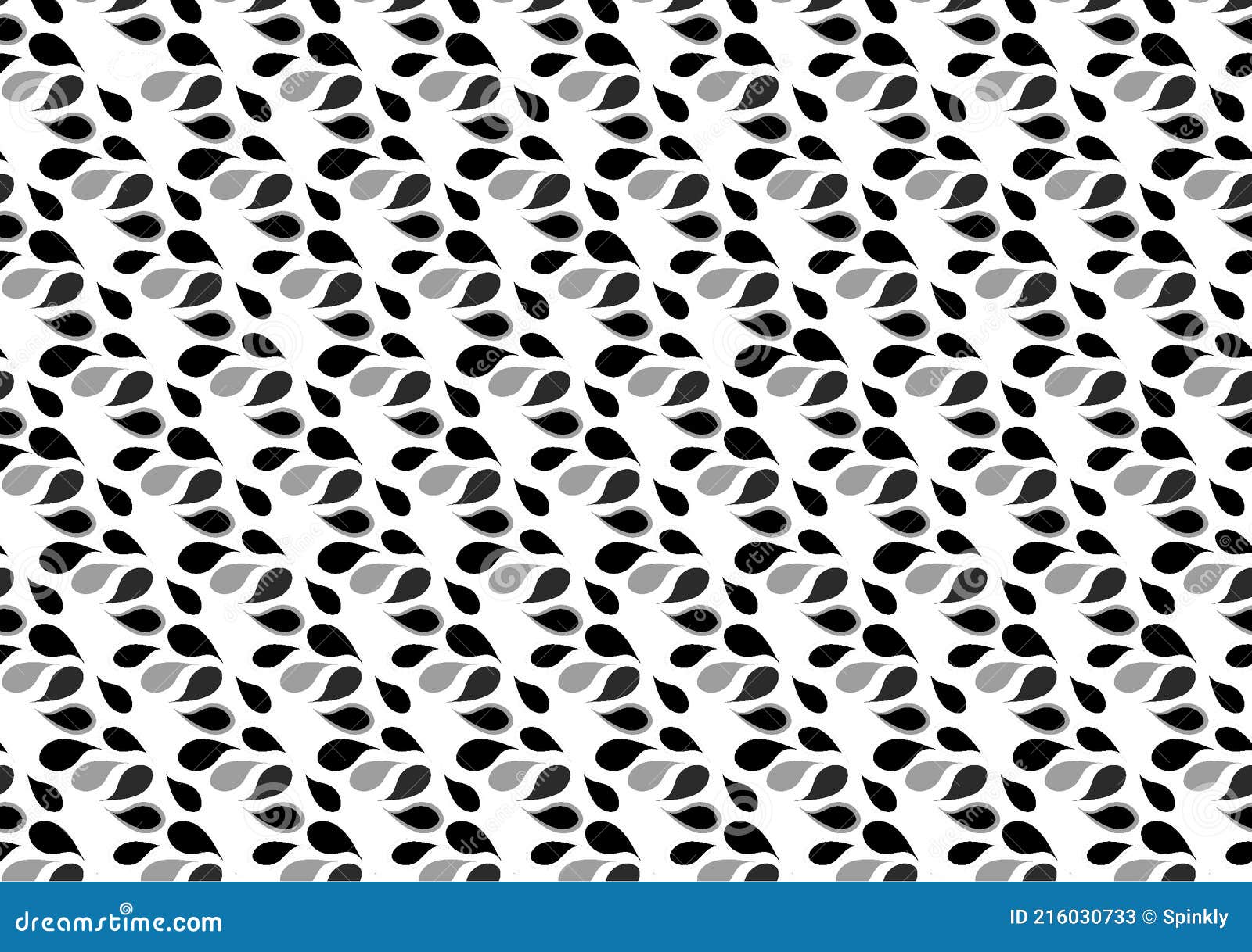 Tear Drop Pattern Background Wallpaper Design Stock Illustration ...