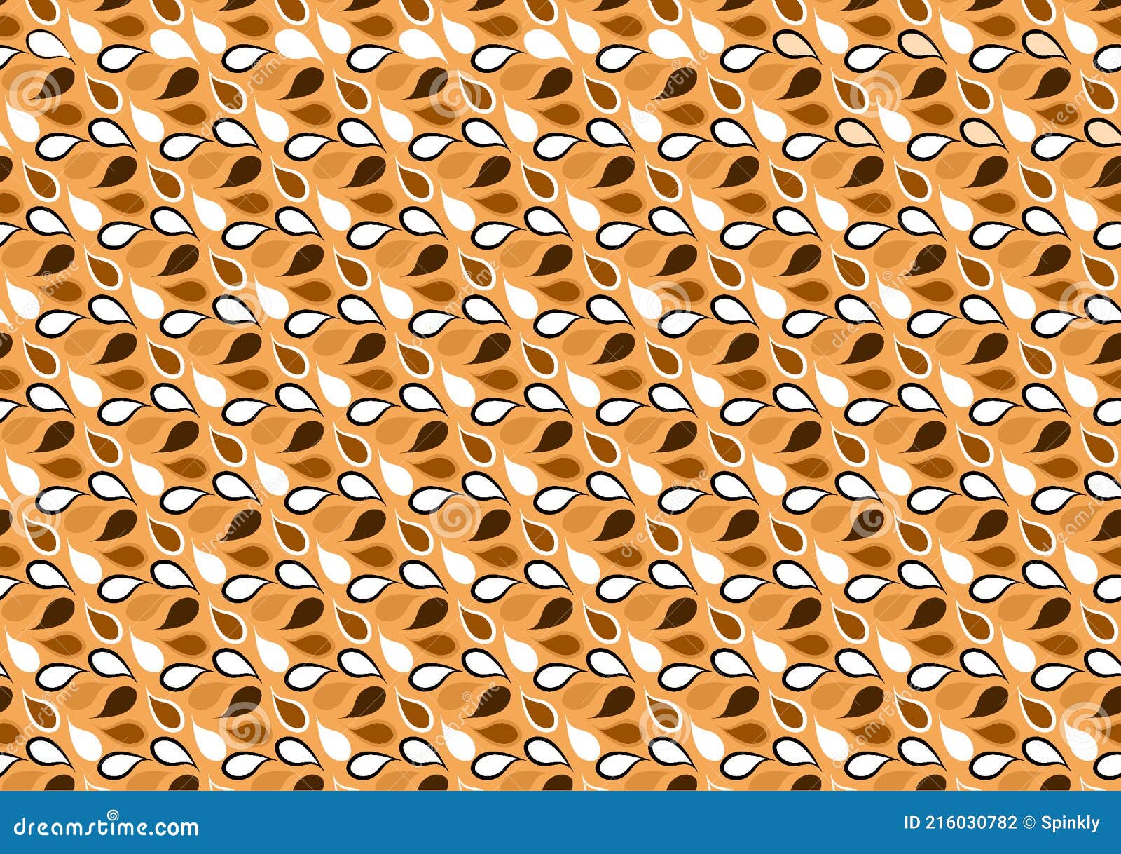 Tear Drop Pattern Background Wallpaper Design Stock Illustration ...