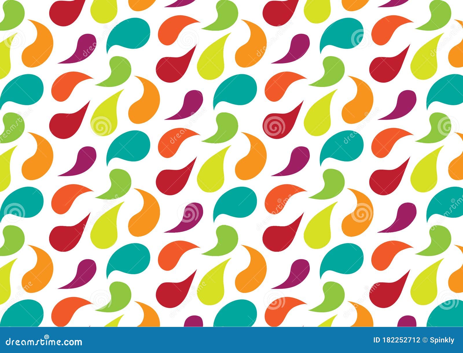 Tear Drop Pattern Background Wallpaper Design Stock Illustration ...