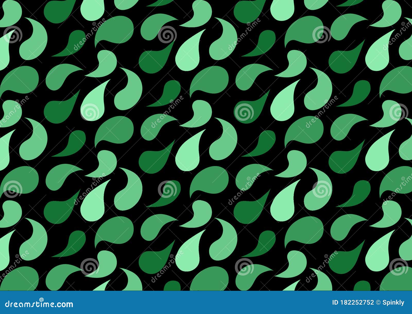 Tear Drop Pattern Background Wallpaper Design Stock Illustration ...