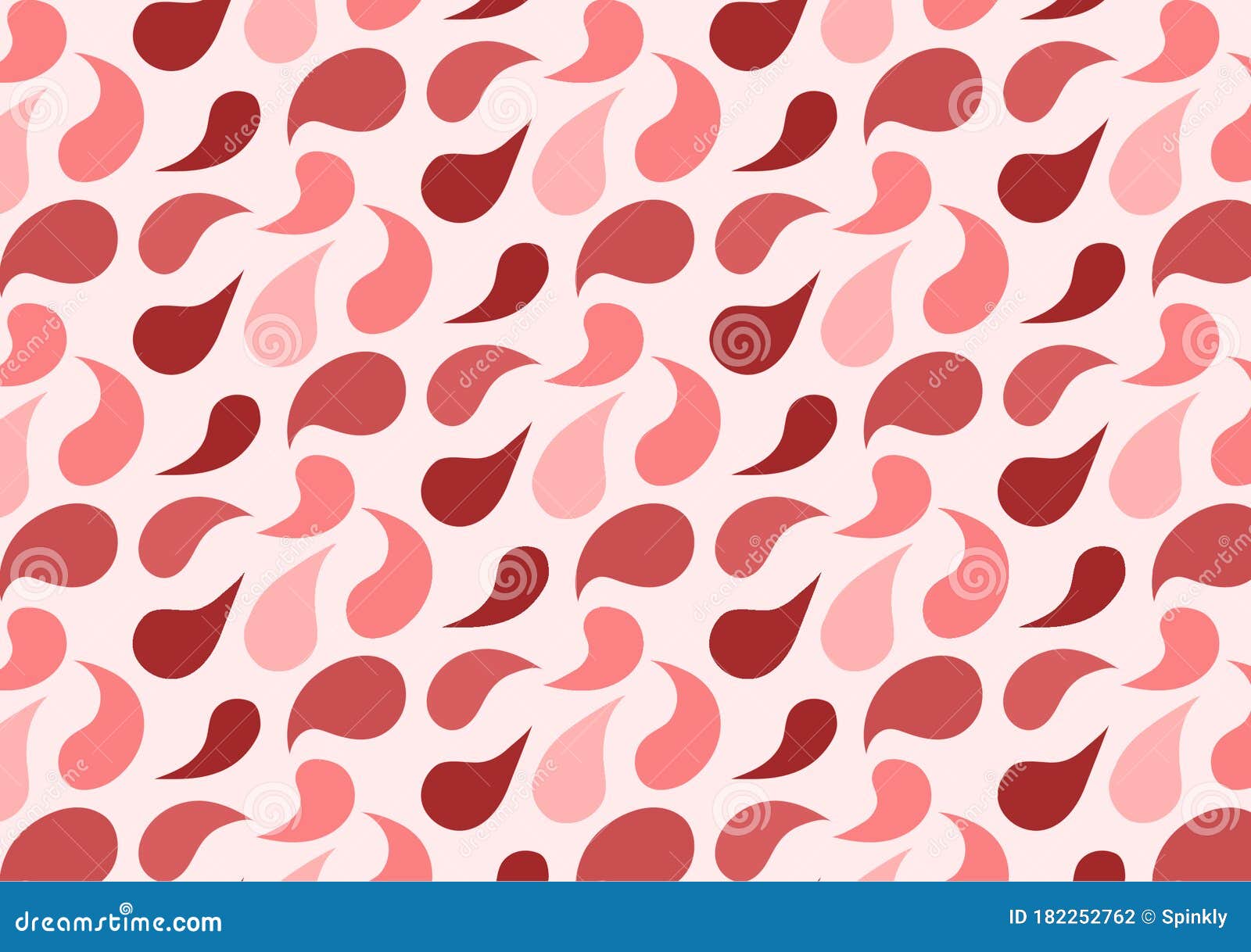 Tear Drop Pattern Background Wallpaper Design Stock Illustration ...
