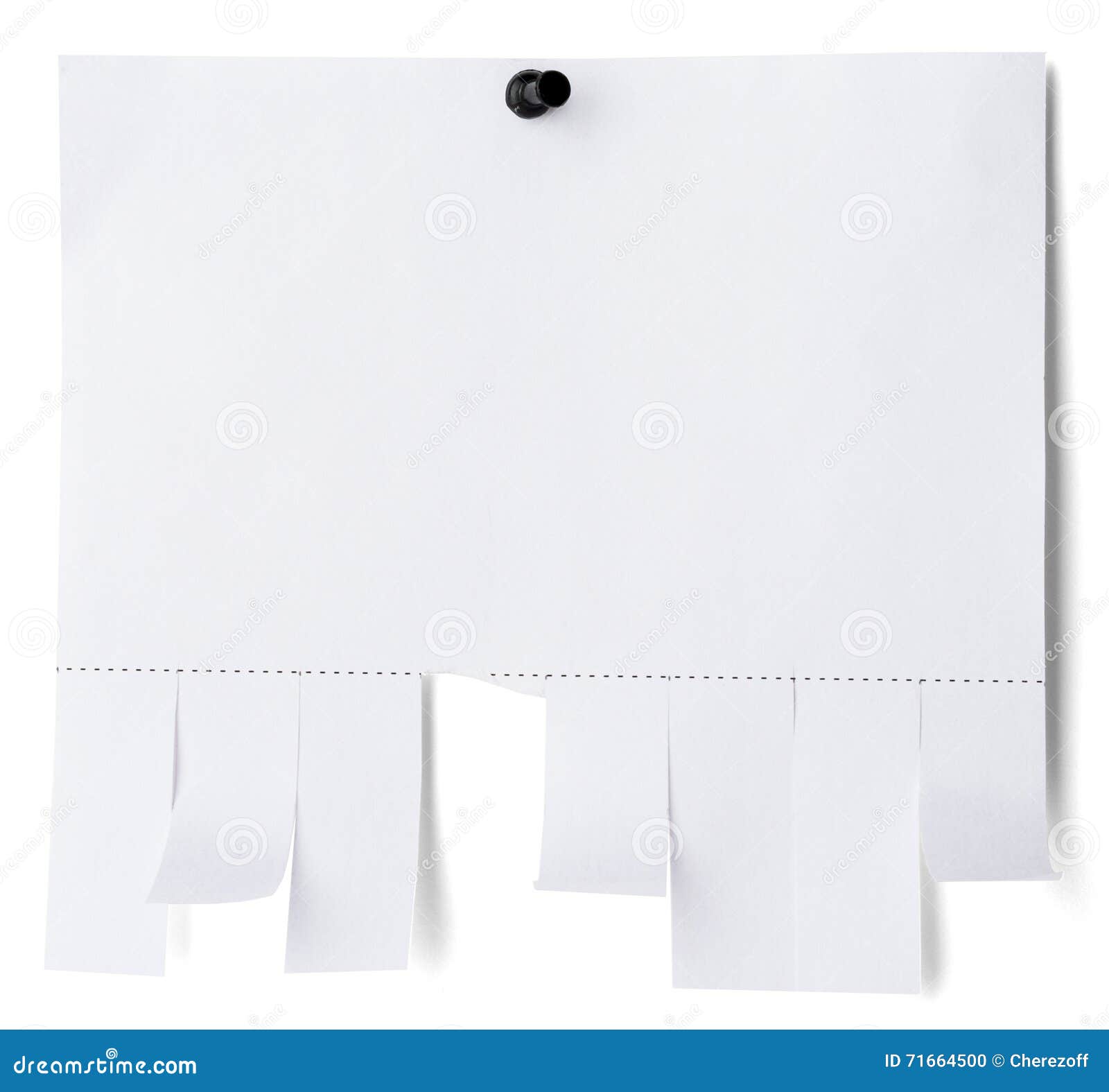 Tear Off Paper Notice with Shadow on Wall Stock Photo - Image of ...