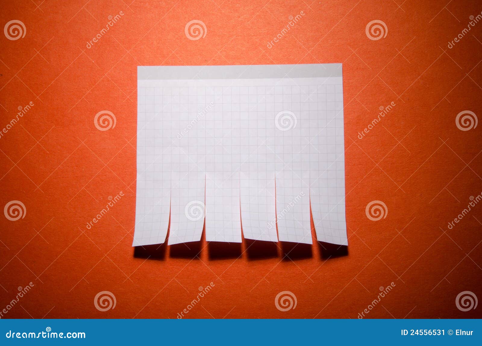 Tear off paper on the wall stock image. Image of advertising - 24556531
