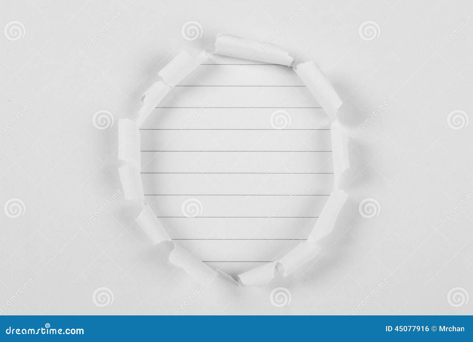 Tear Paper On Old Wood Texture For Background Stock Photography ...