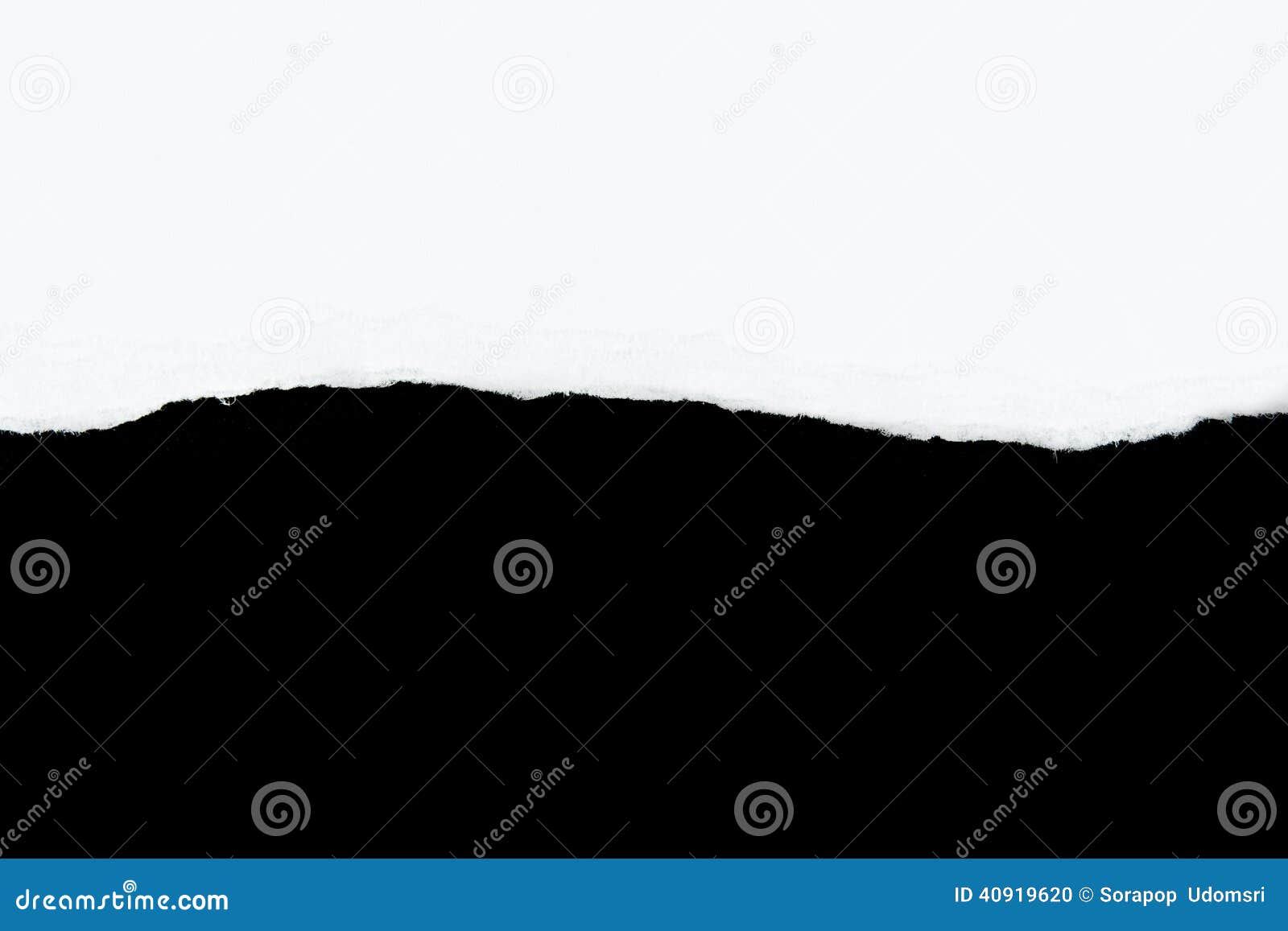 Tear Paper On Old Wood Texture For Background Stock Photography ...