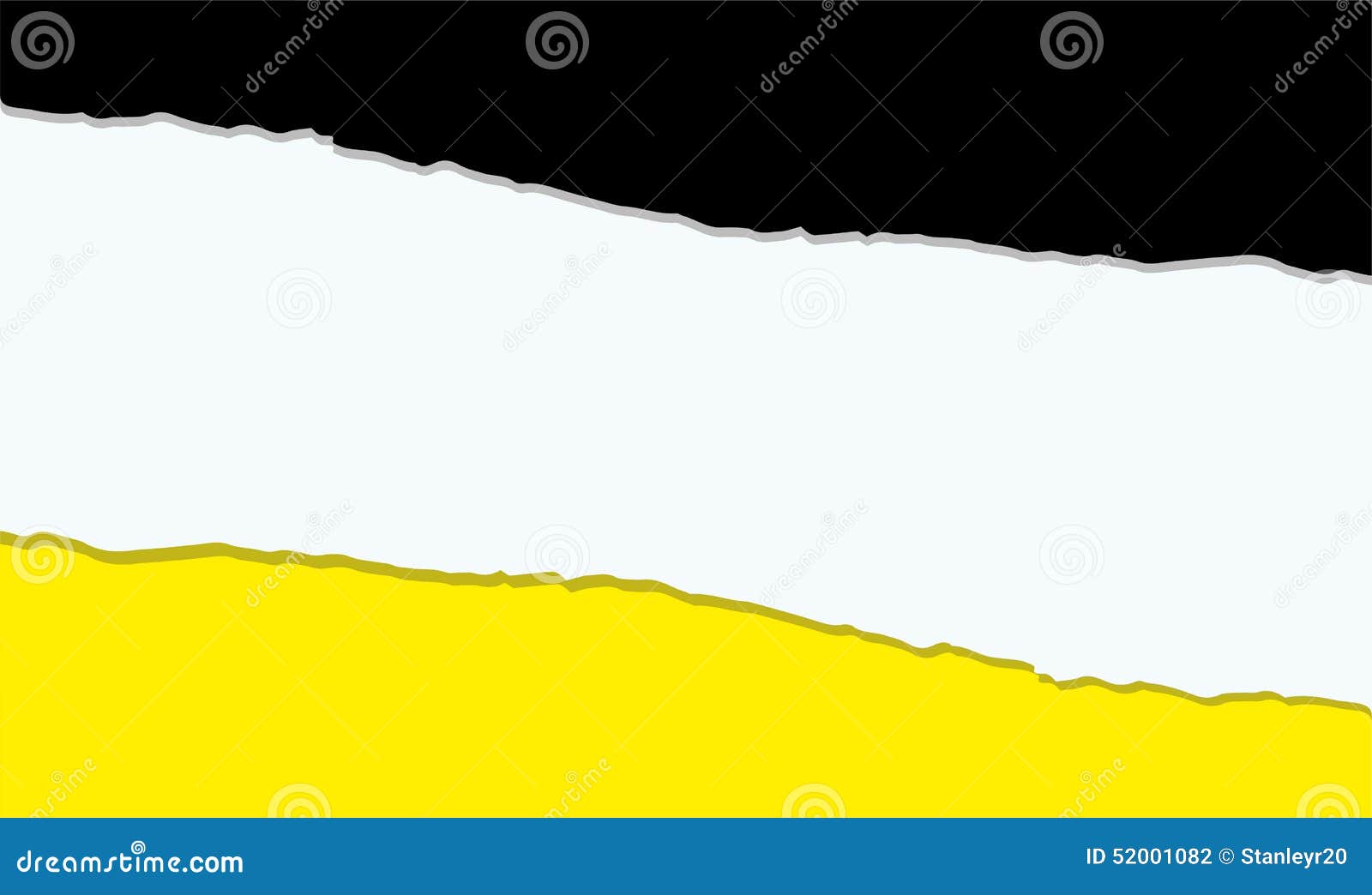 Teared paper layout stock illustration. Illustration of security - 52001082