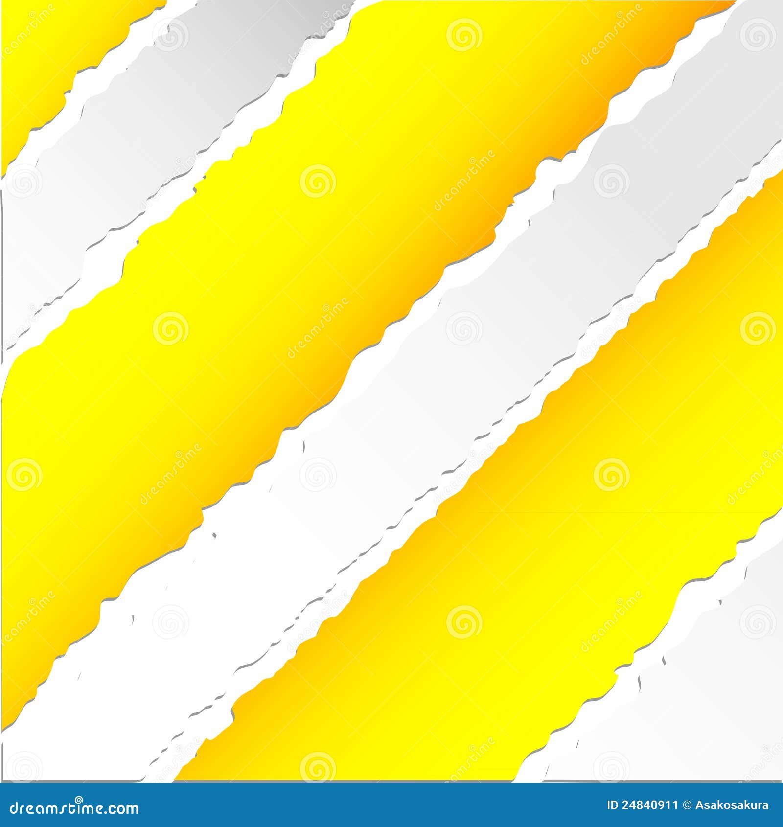 Teared Yellow Pattern Paper Stock Vector - Illustration of background ...