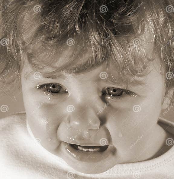 Tearful Toddler stock photo. Image of cried, toddler, person - 72054