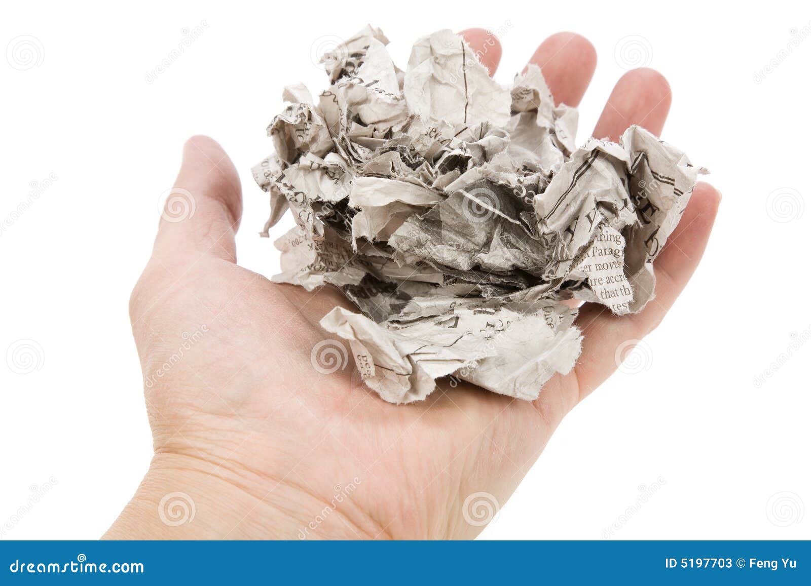 Tearing Newspaper stock image. Image of news, isolated - 5197703