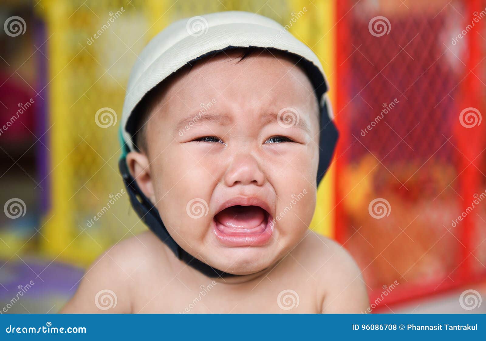 Tears on Face, Baby Crying. Stock Photo - Image of portrait, sweet ...