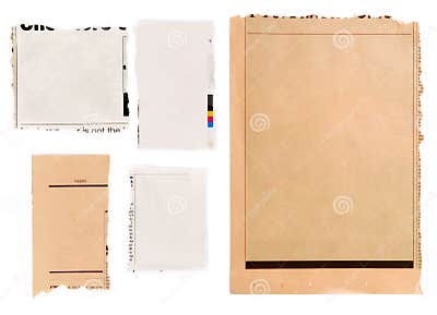 Tears from a newspaper stock image. Image of newspaper - 7475903