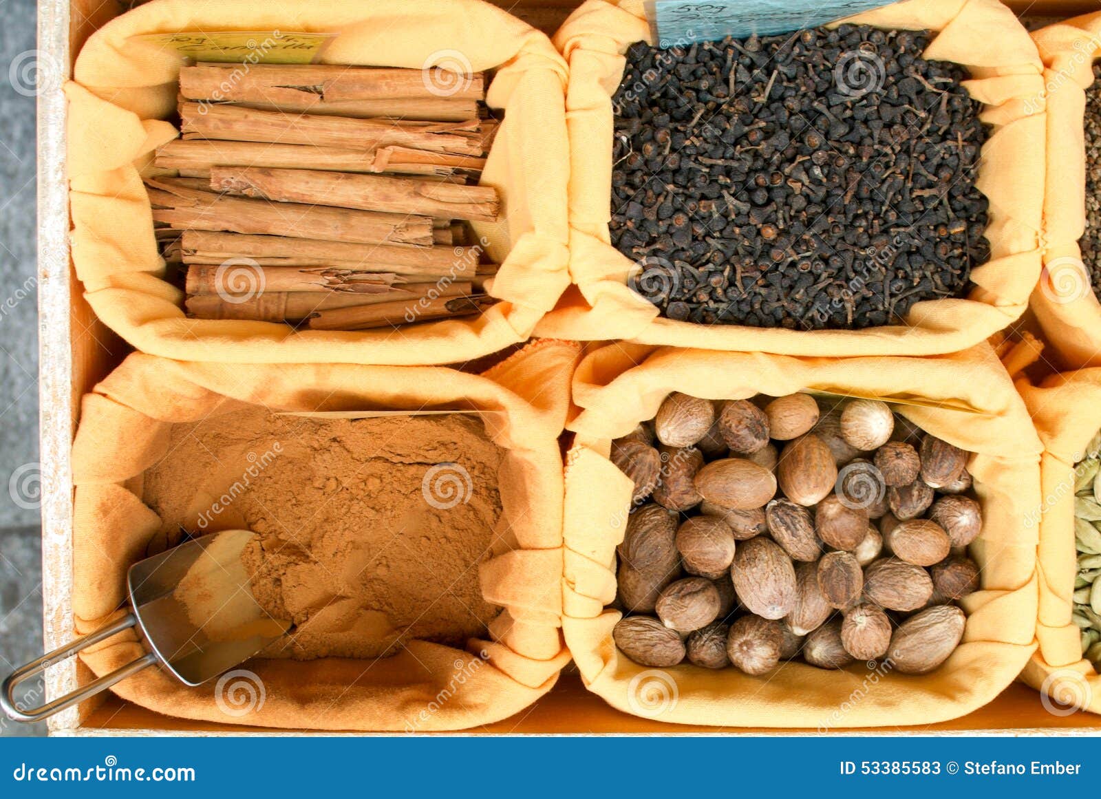 Teas and Spices stock image. Image of curry, chilly, bellinzona - 53385583