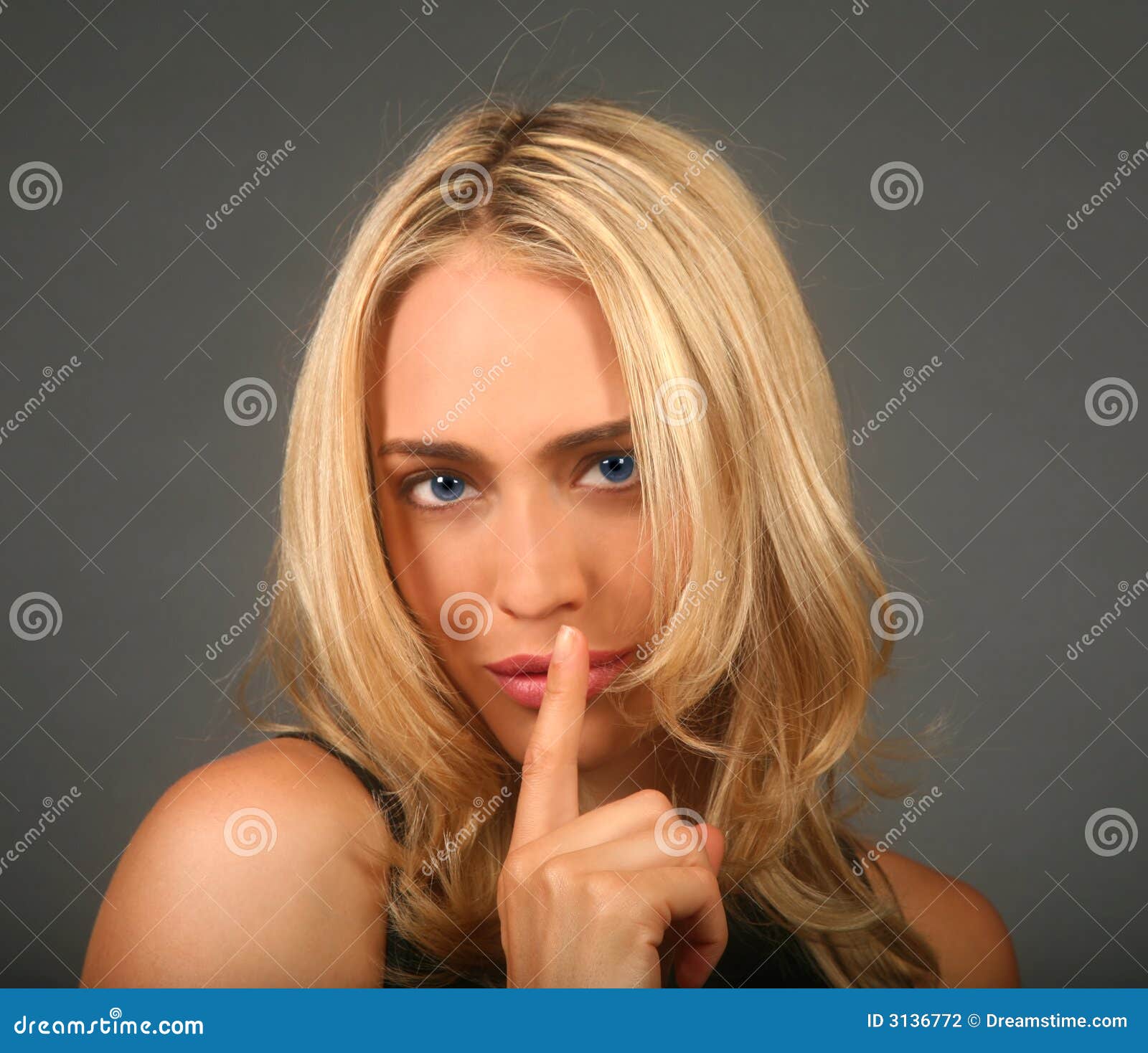 Tease stock photo. Image of lady, cute, tease, woman, blond - 3136772