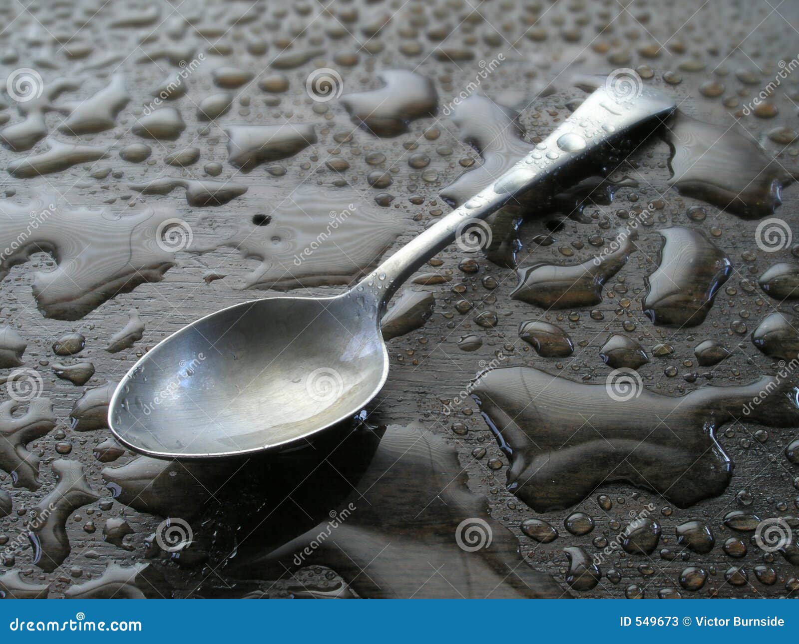 Teaspoon stock image. Image of teaspoon, puddles, spoon - 549673