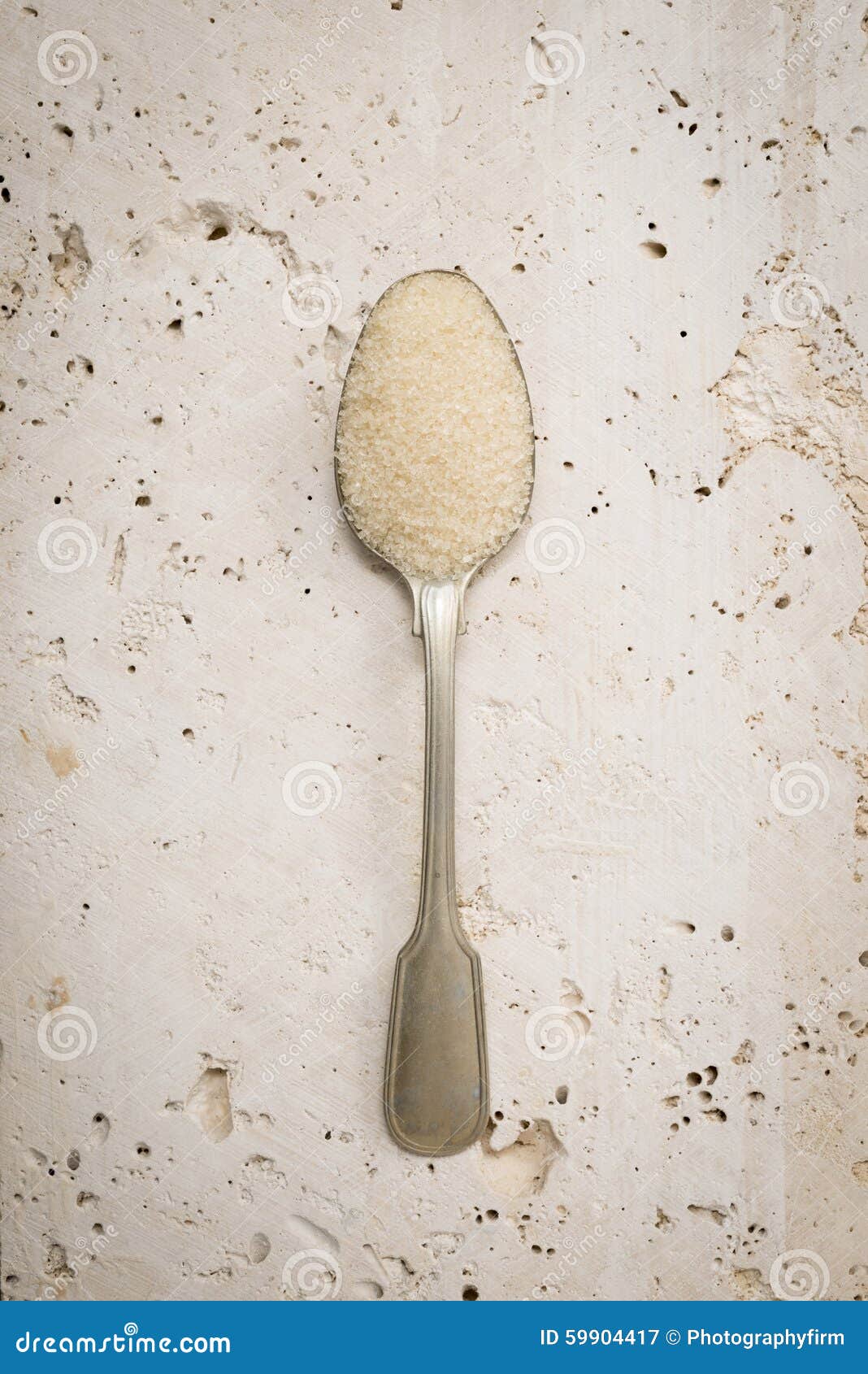 Teaspoon with golden sugar stock image. Image of stone - 59904417