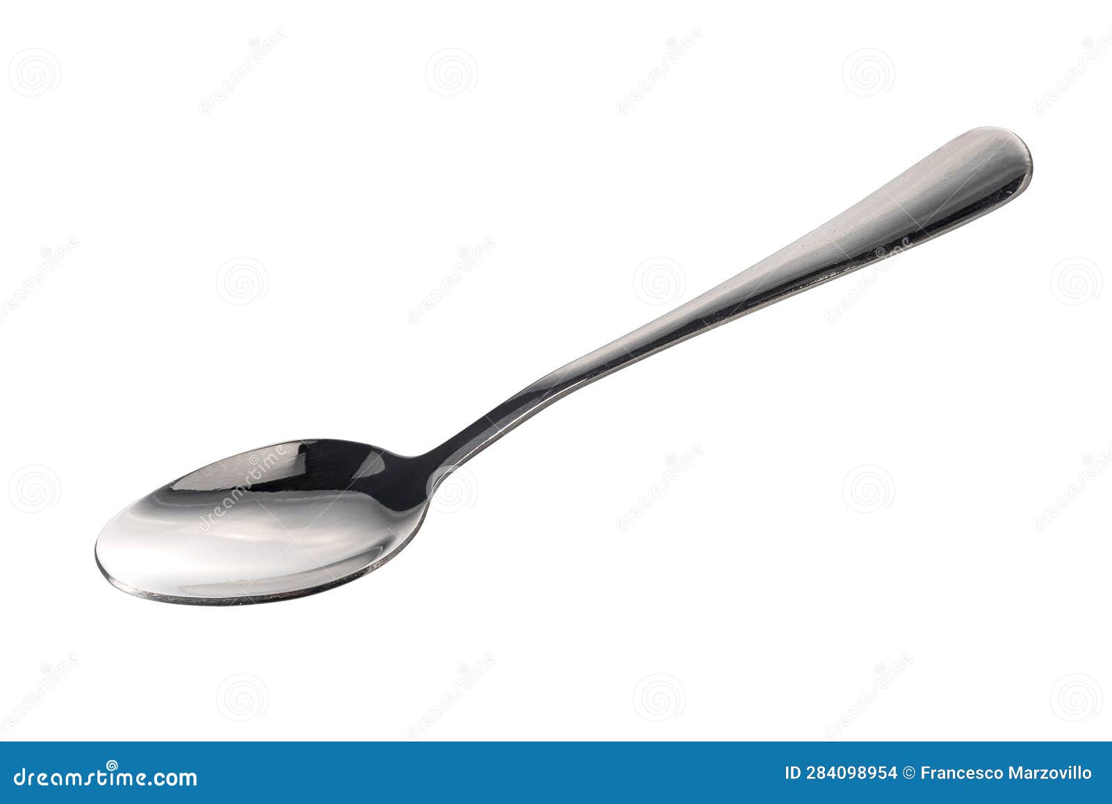 Teaspoon isolated on white stock photo. Image of white - 284098954