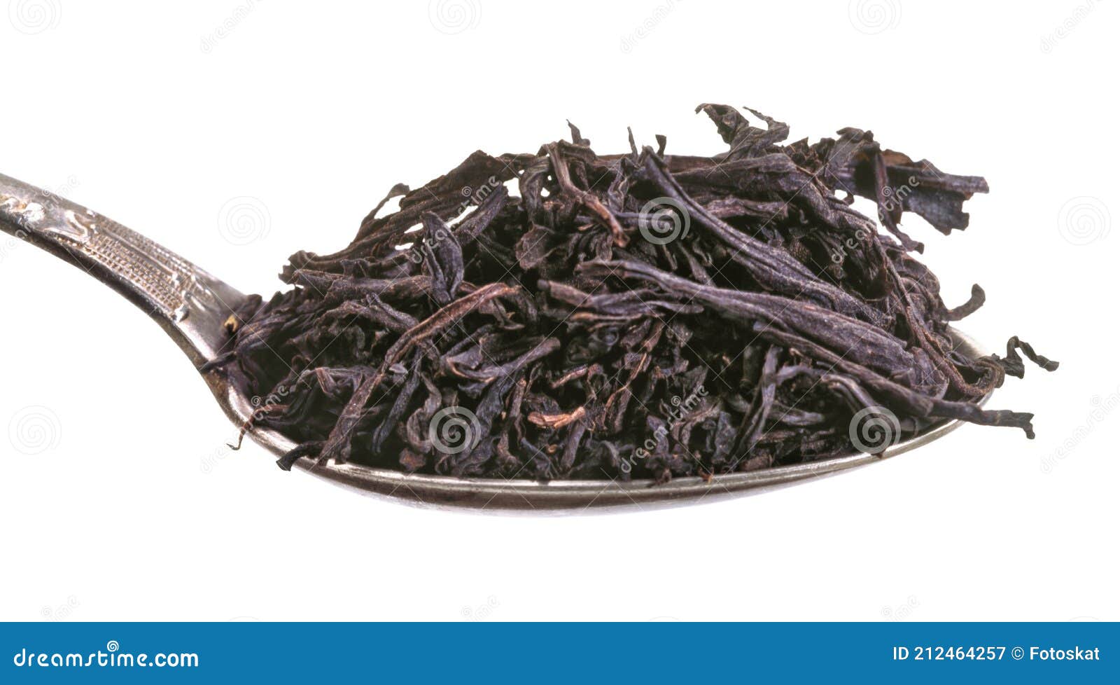 Teaspoon with Tea Leaves stock image. Image of beverage - 212464257