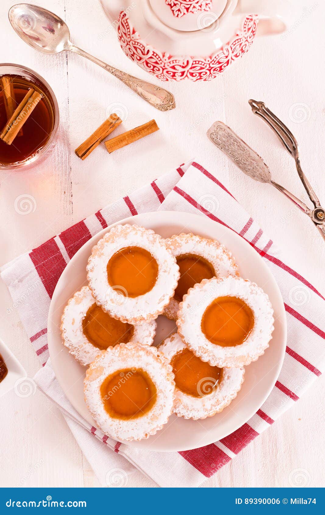 Teatime biscuits. stock photo. Image of edible, cuisine - 89390006