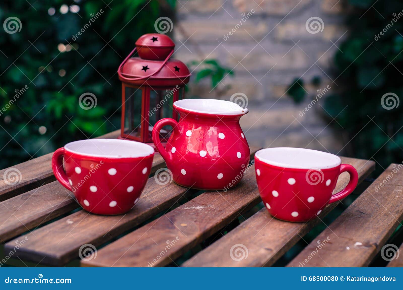 Teatime set on the table stock photo. Image of time, drink - 68500080