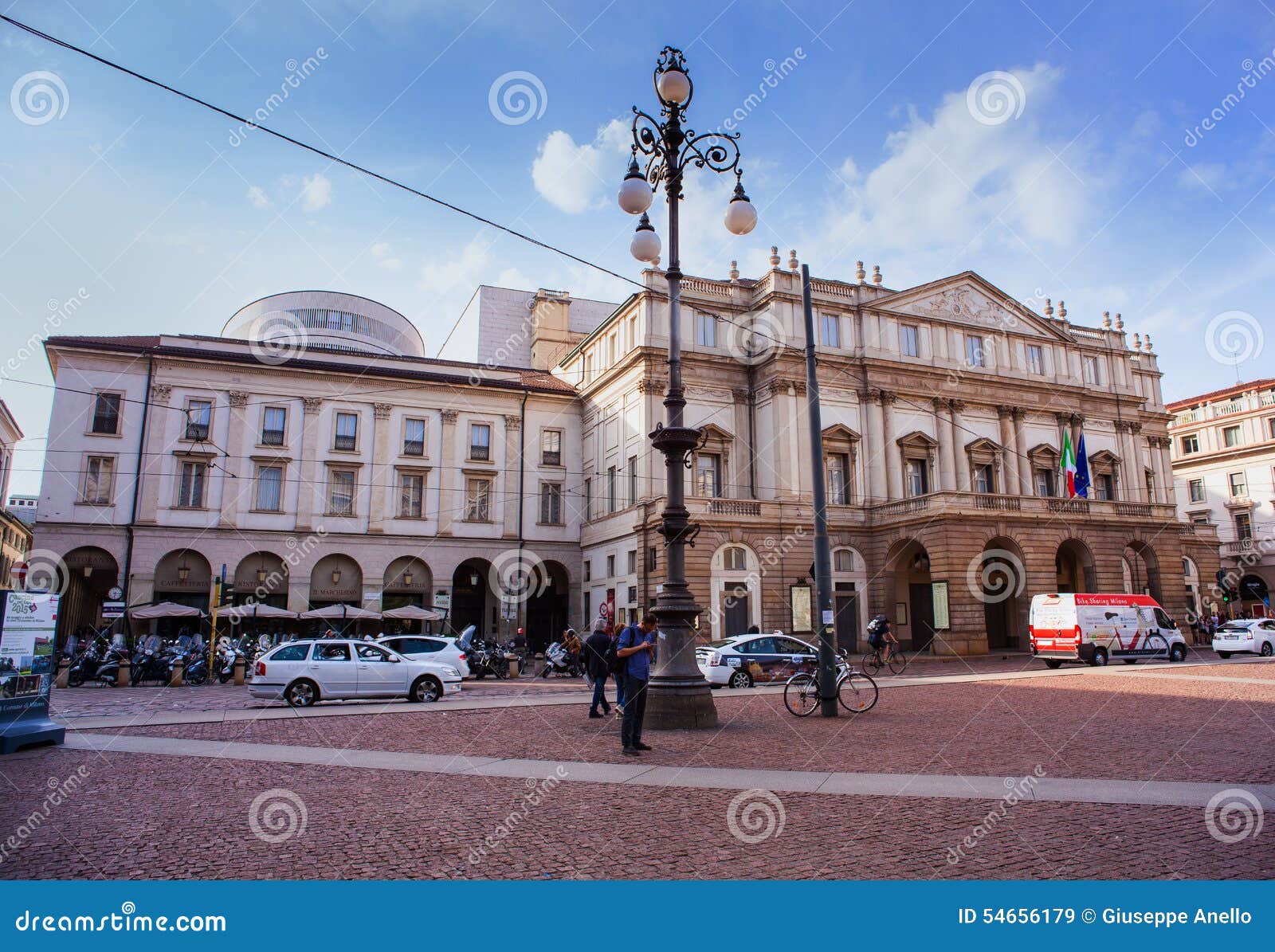 The Teatro Alla Scala In Milan, Italy Stock Photo | CartoonDealer.com ...