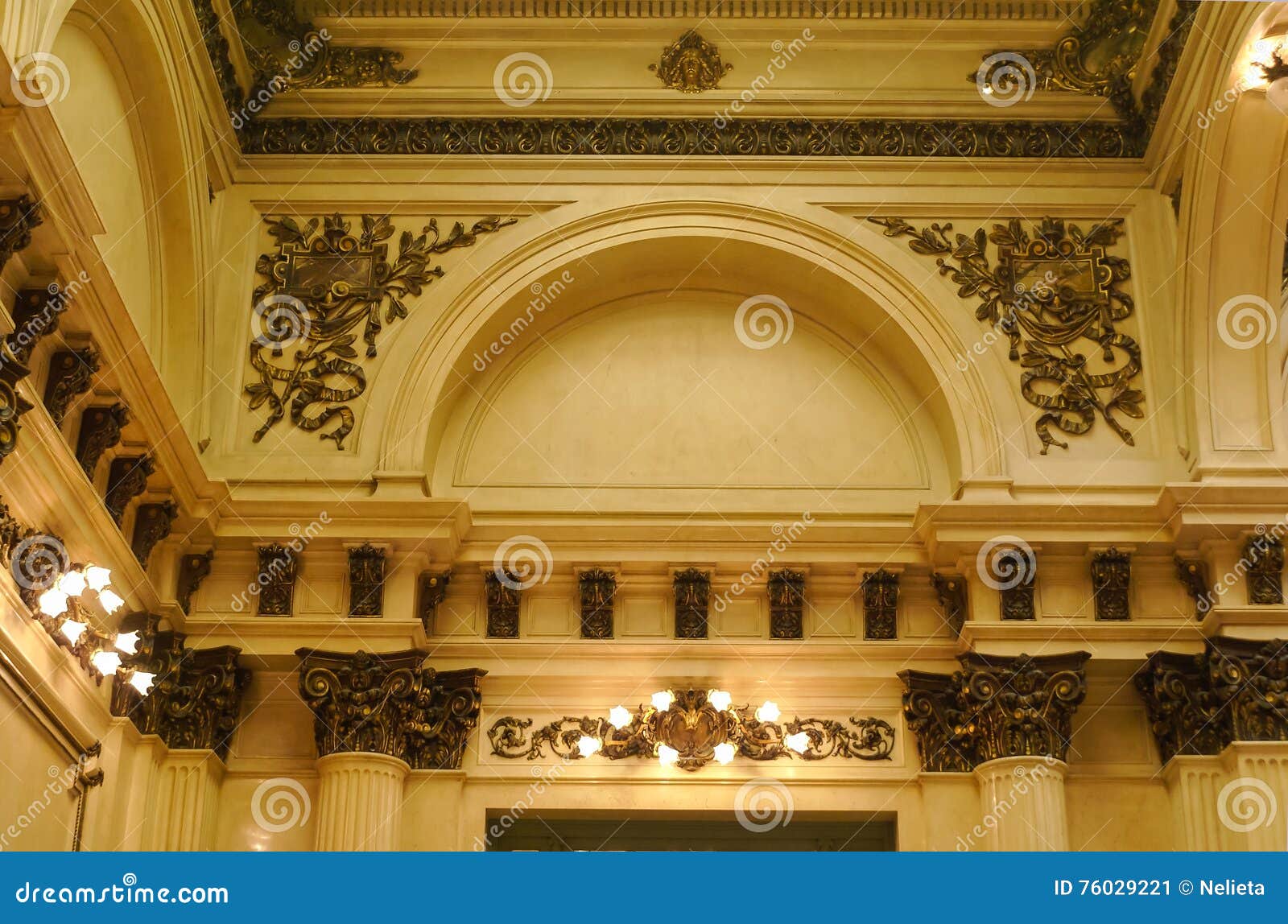 Teatro Colon Architecture Royalty-Free Stock Photography ...