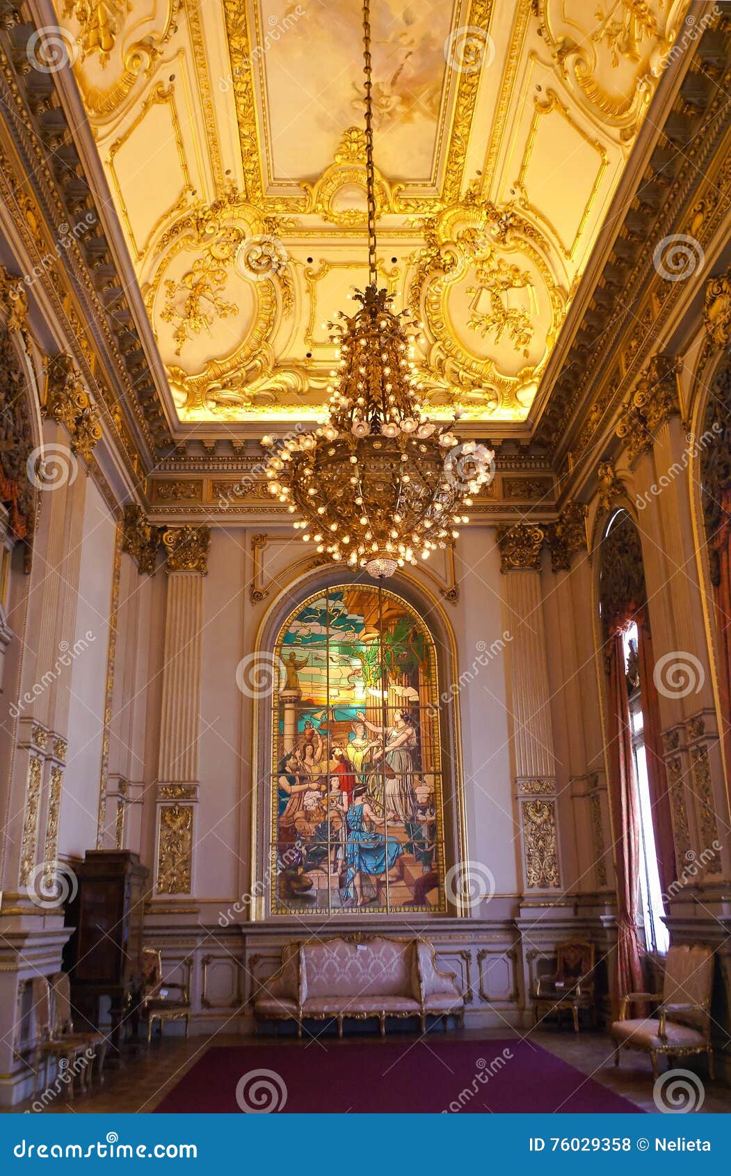 Teatro Colon architecture stock photo. Image of decoration - 76029358