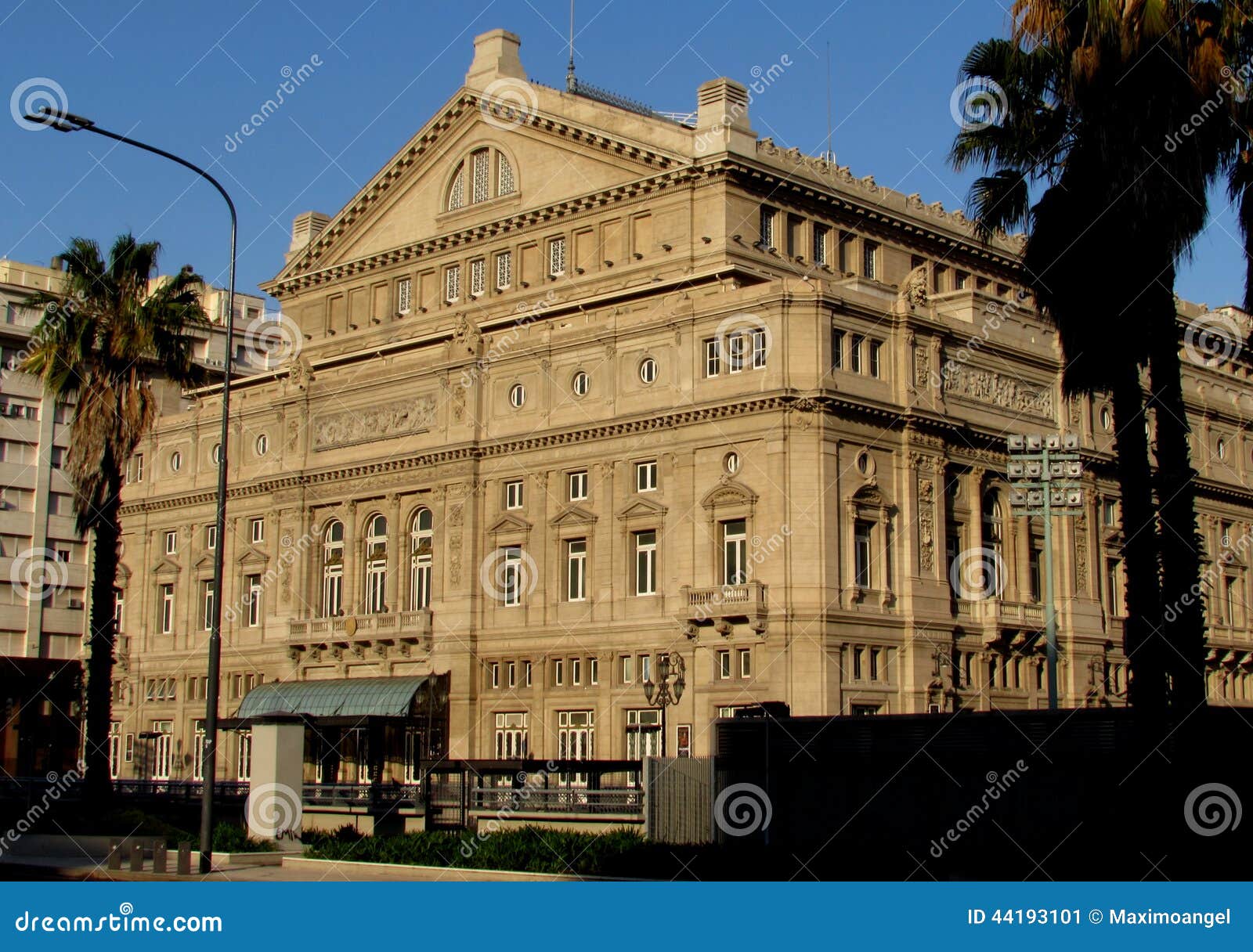 Teatro Colon Royalty-Free Stock Photography | CartoonDealer.com #44193101