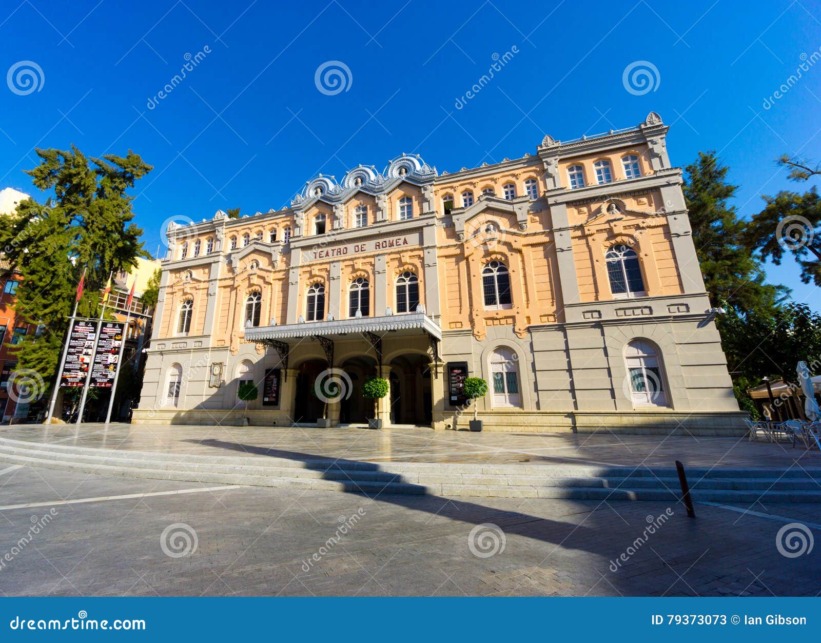 Teatro De Romea in Murcia, Spain Editorial Stock Photo - Image of ...
