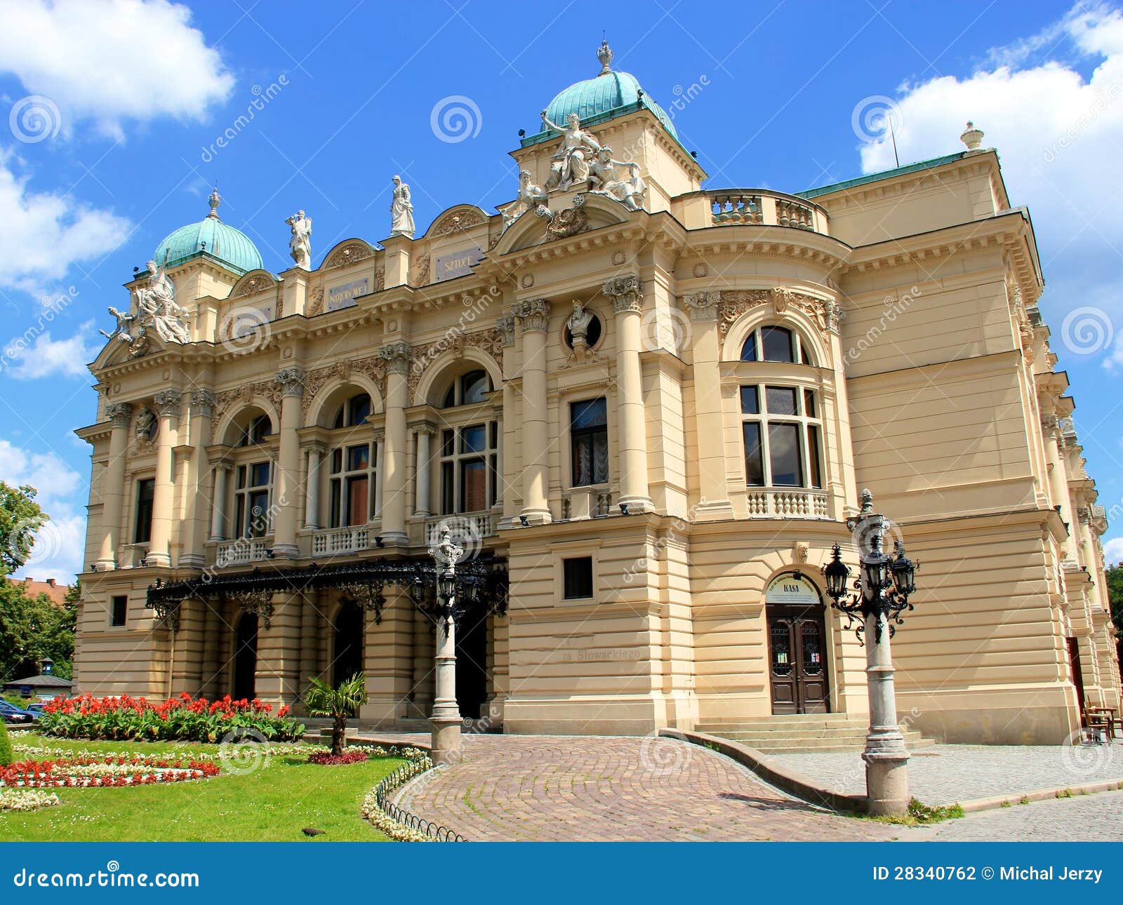 Teatro Dell'opera Di Cracovia Fotografia Editoriale - Immagine di arte ...