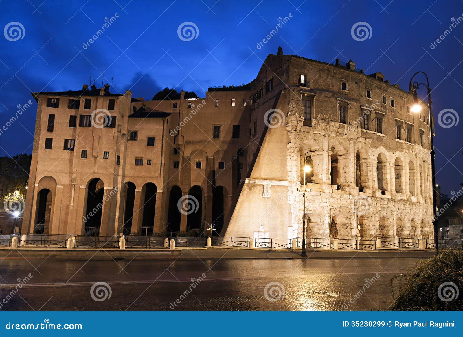 Teatro di Marcello, Rome stock image. Image of civilization - 35230299