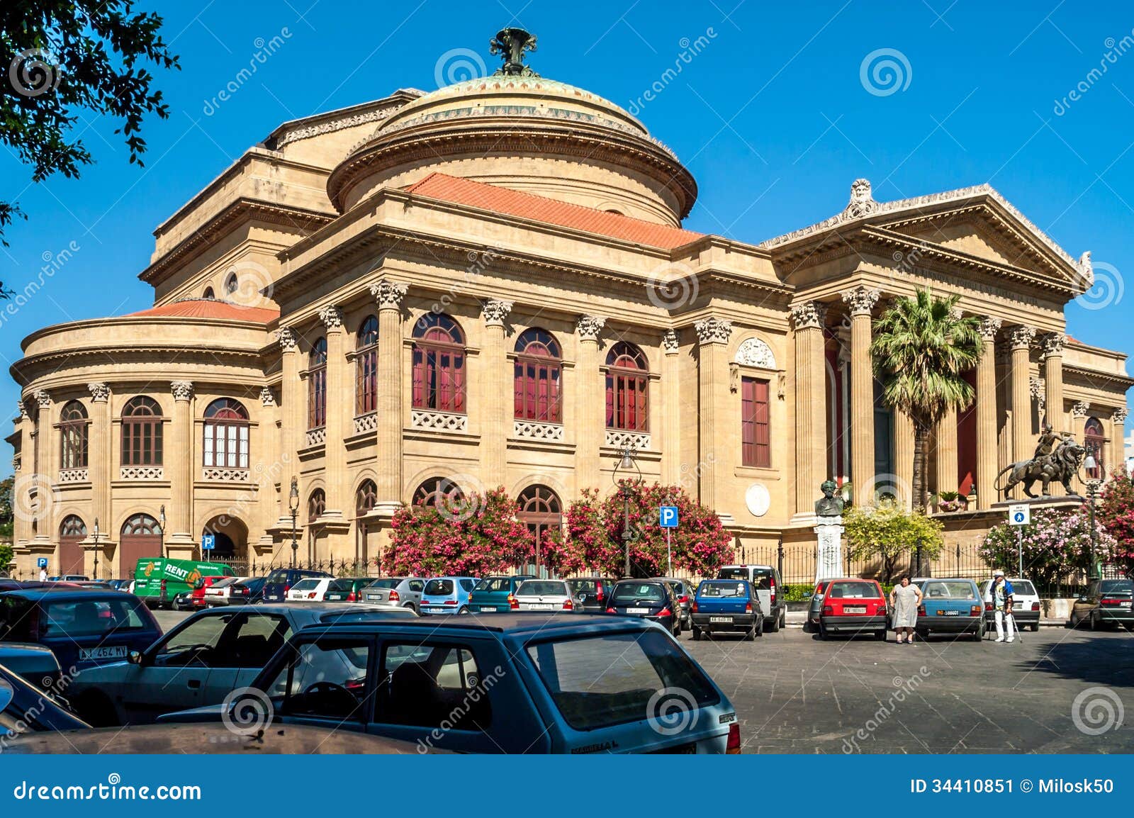 Teatro Massimo Vittorio Emanuele Editorial Photo - Image of emanuele ...