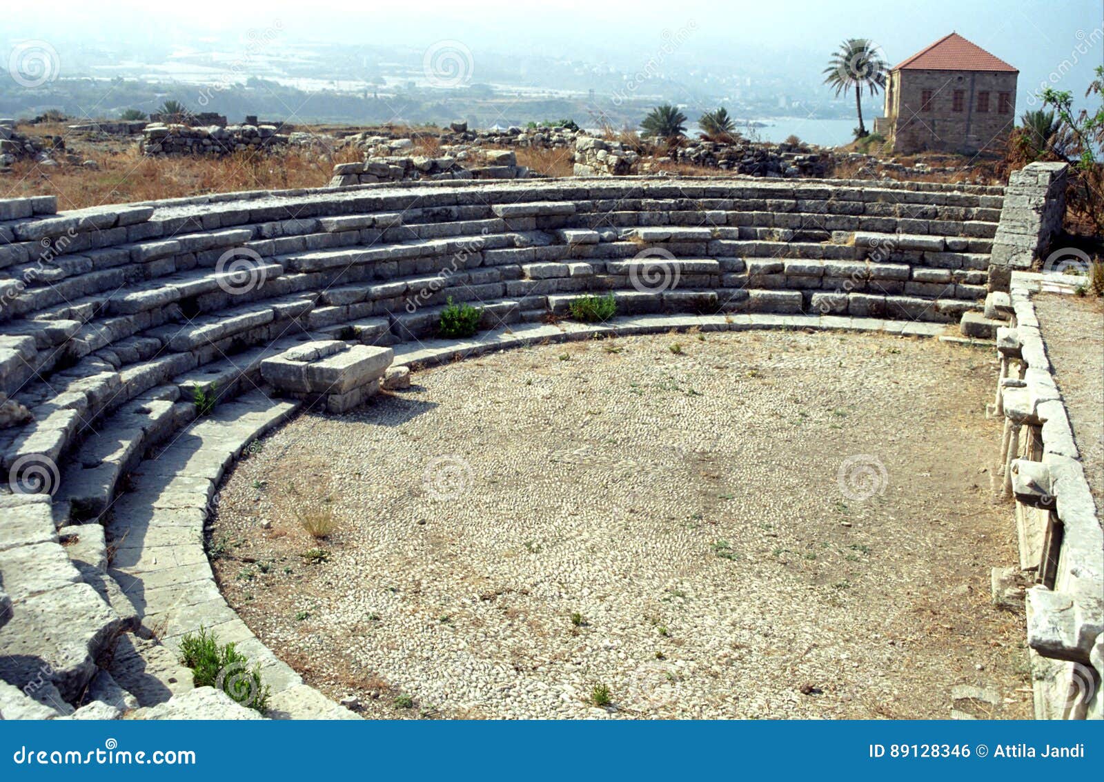 Teatro Romano, Byblos, Libano Fotografia Stock - Immagine di ...