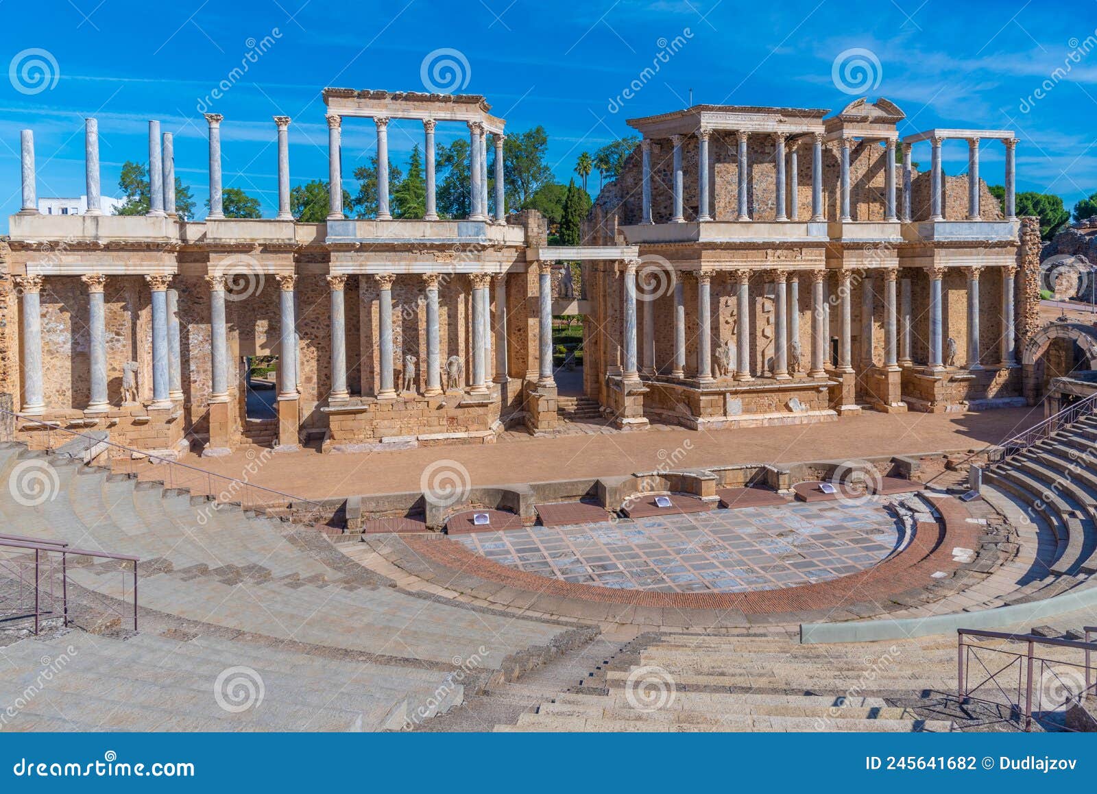 Teatro Romano De Merida Spain Editorial Photo | CartoonDealer.com ...