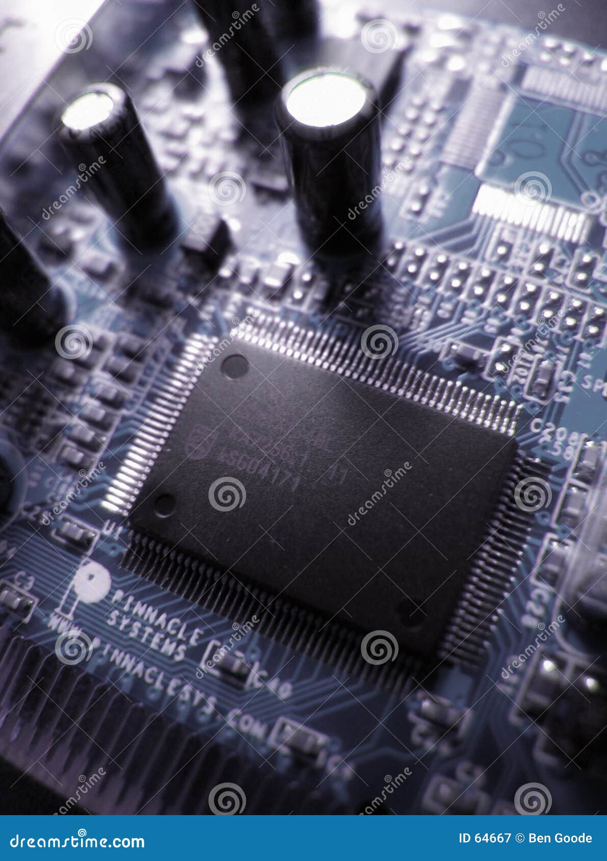 Tech stock image. Image of tech, computers, card, technology - 64667