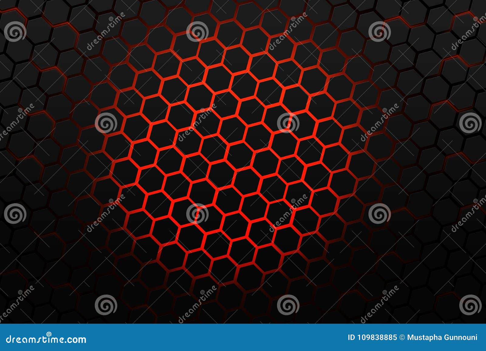Tech Abstract Hexagon Background, Modern Geometric Background Stock ...