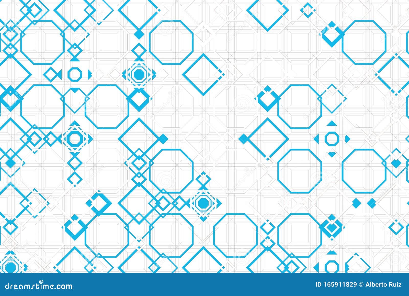 Tech Arabic Background Over White Backlight Stock Illustration ...