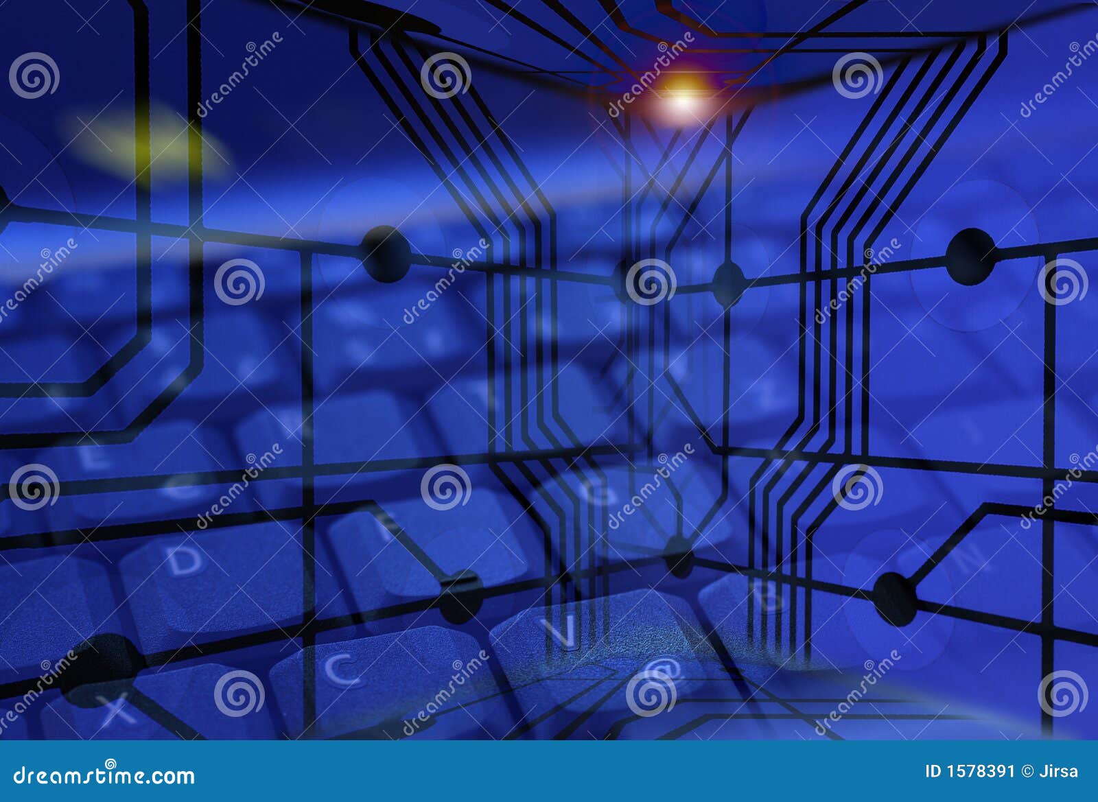 Tech background stock image. Image of high, computer, tech - 1578391
