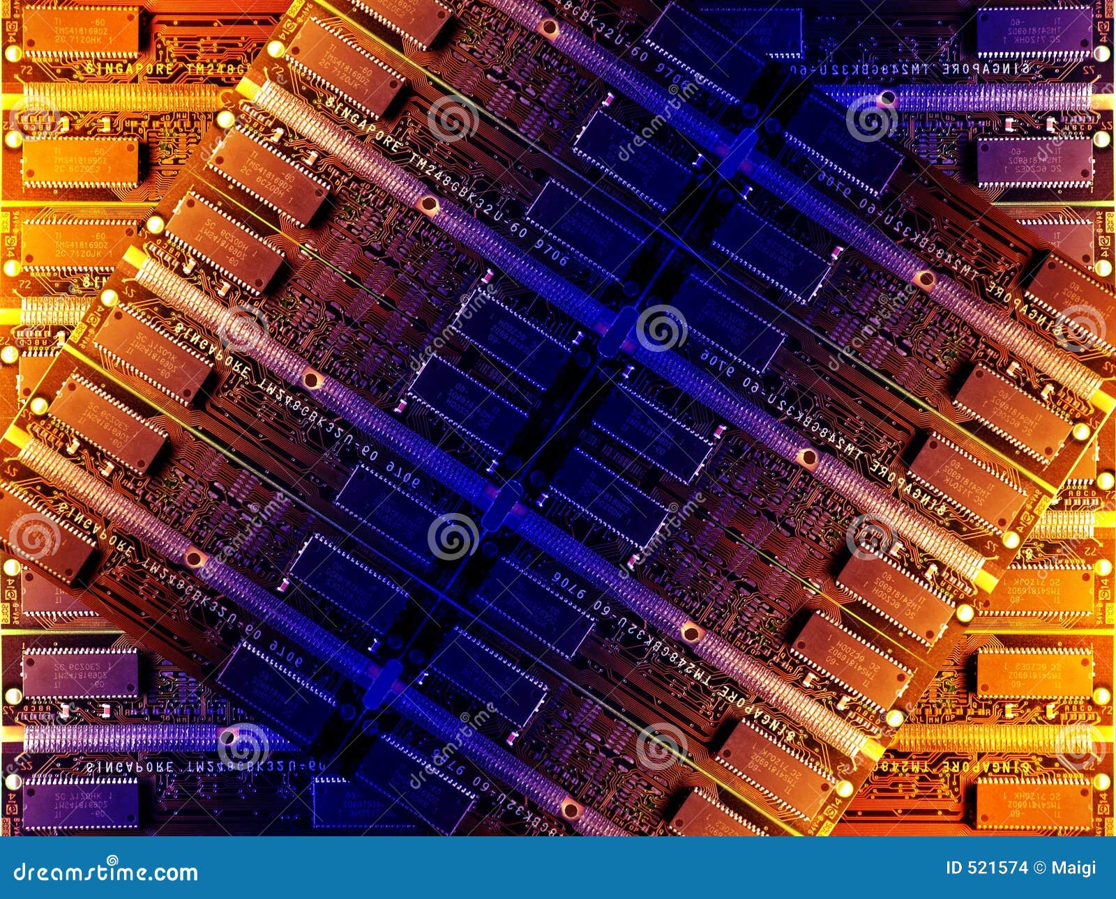 Tech background stock illustration. Illustration of backgrounds - 521574