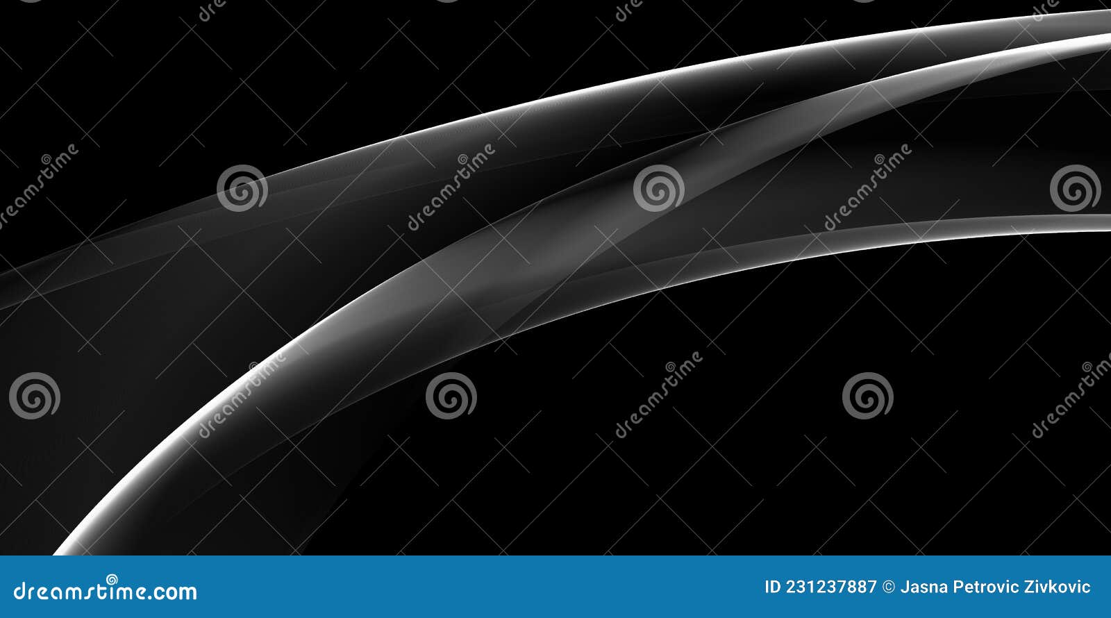 Beautiful Hi-tech Blue Header Footer Swoosh Vector Illustration ... Beautiful Hi-tech Blue Header Footer Swoosh Vector Illustration ...