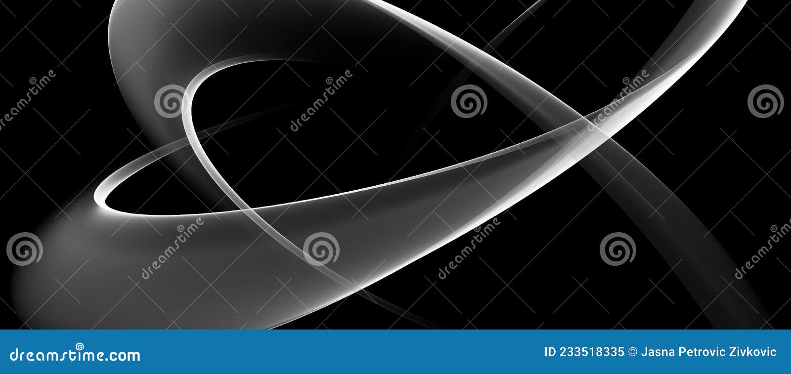 Tech Background with Abstract Black and White Wave Line Stock ...