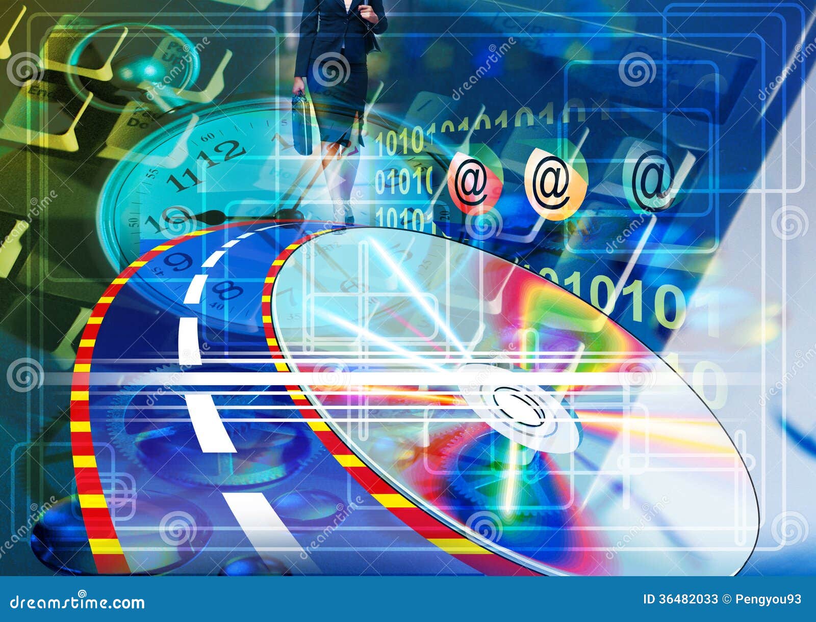 Tech Background. Biomedical Electronic Technology Stock Image - Image ...