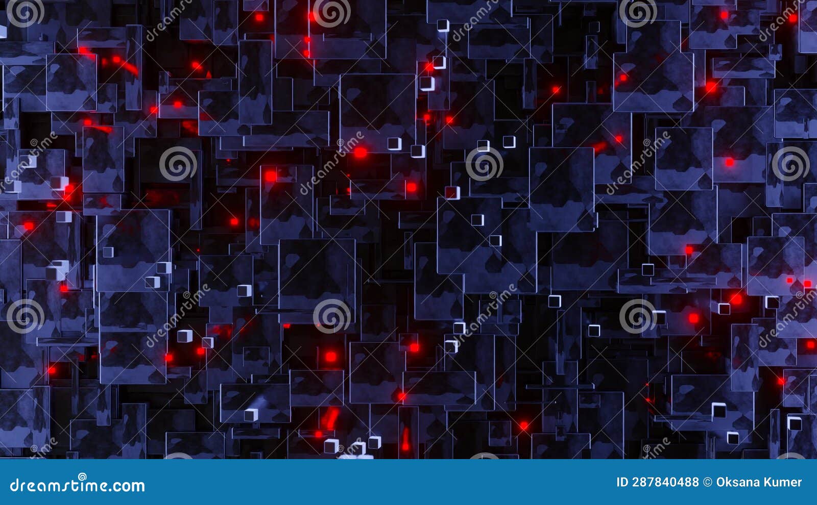 Tech Background Motion Graphic in Seamless Loop Stock Footage - Video ...