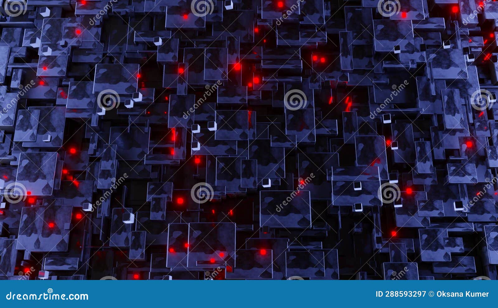 Tech Background Motion Graphic in Seamless Loop Stock Video - Video of ...