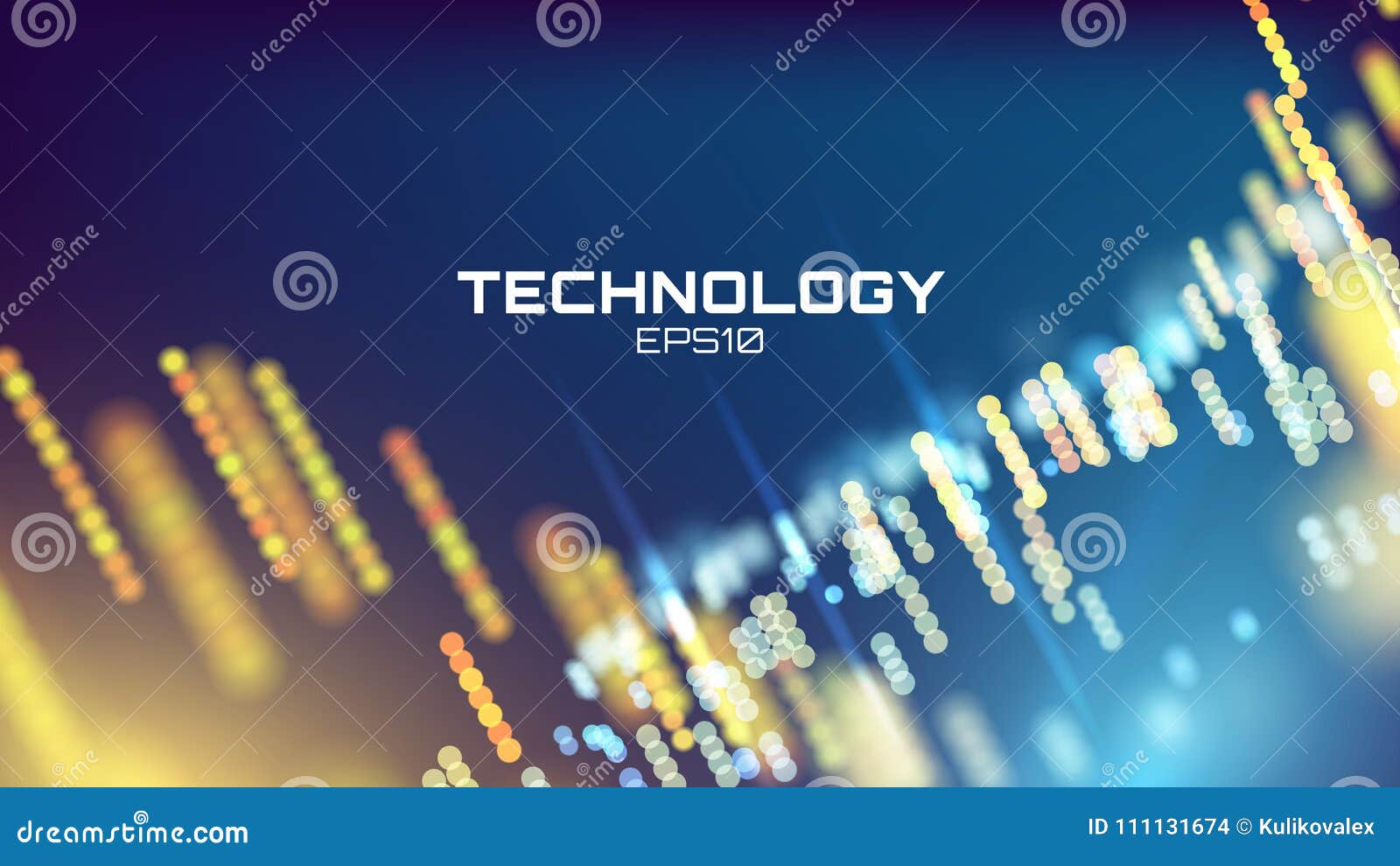 Tech Background. Neon Glow Grid Wallpaper. Science Visualization Stock ...