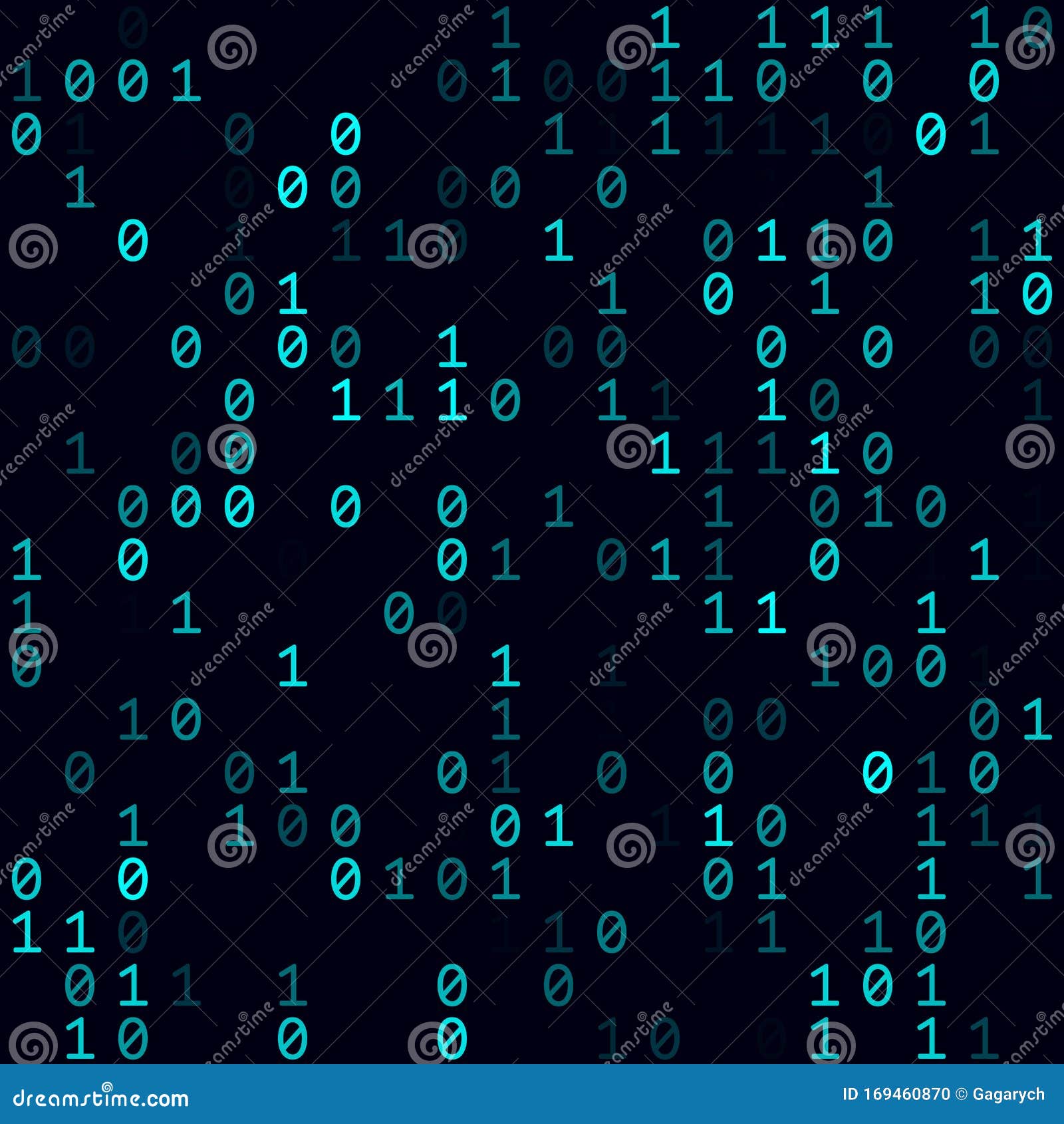 Tech background. stock vector. Illustration of hacker - 169460870